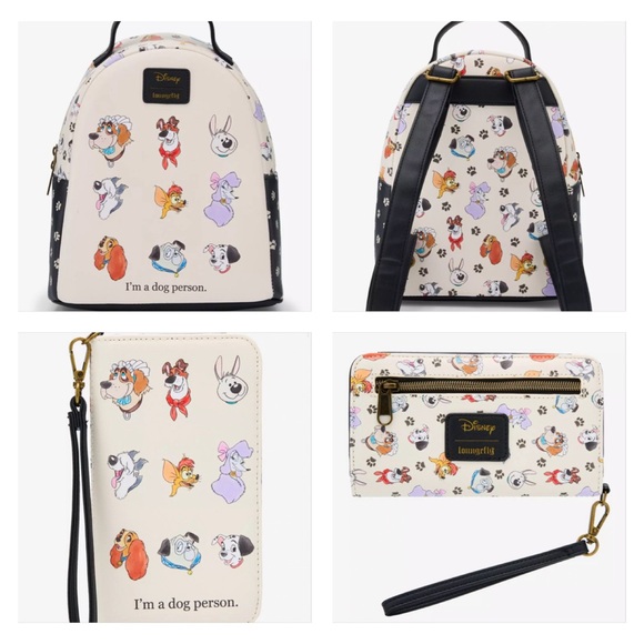 Loungefly | Bags | Loungefly Disney Im A Dog Person Set | Poshmark